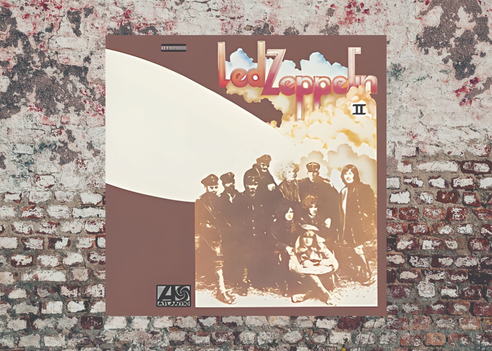 LED ZEPPELIN LED ZEPPELIN 2 ALBUM COVER POSTER PRINT A90 | eBay