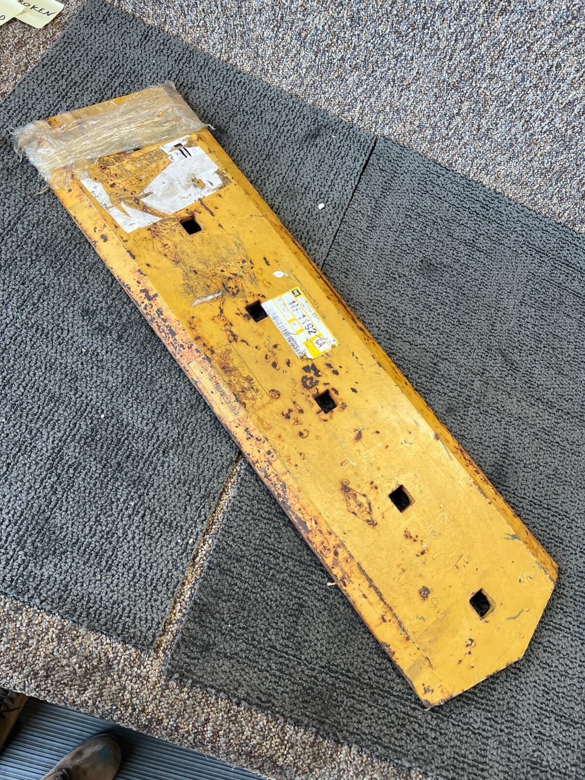 GENUINE CAT CATERPILLAR 1U-1192 D7 BULLDOZER FIRST CUTTING EDGE 19MM ...