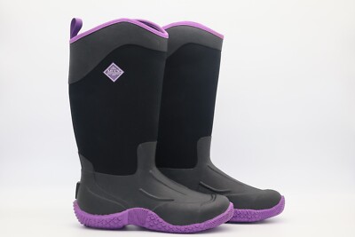 Muck Boot Women's Tack II Mid Boot Black / Purple Size 11 | eBay