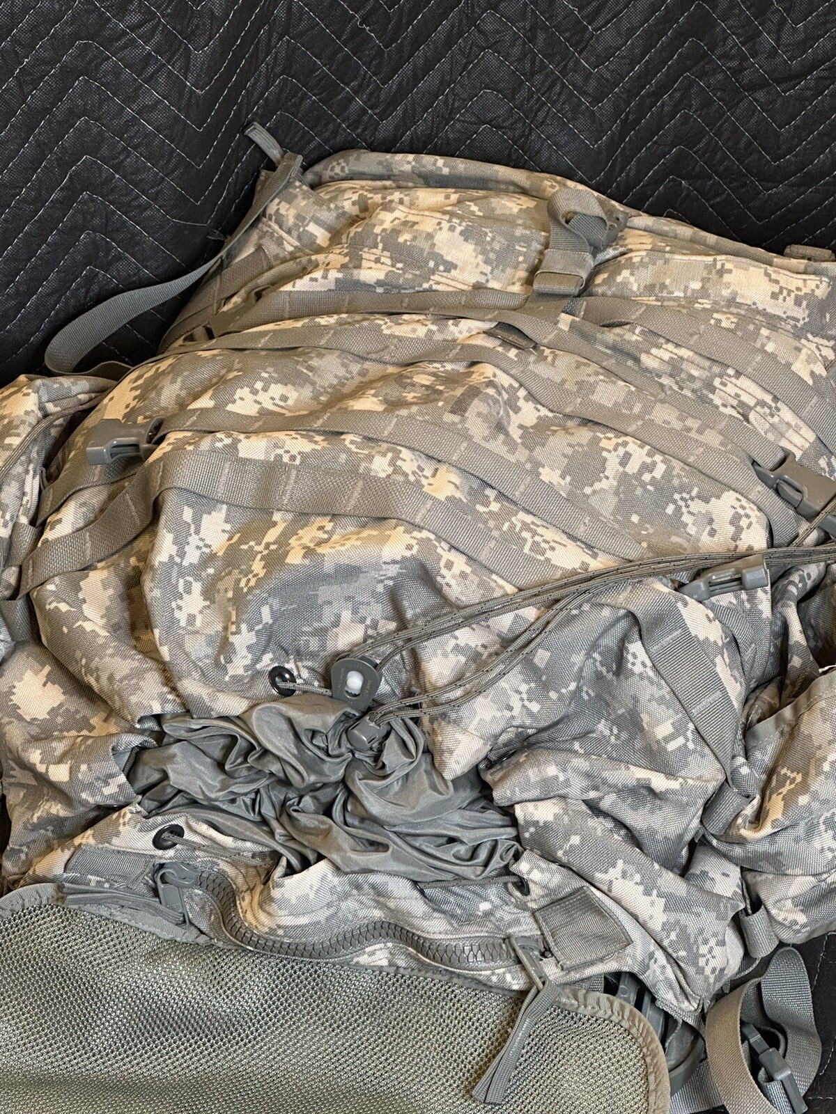 MOLLE II Large Rucksack! Complete Field Pack Set w/ Straps, Frame ...