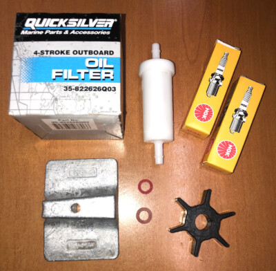 Service Parts Kit 15HP Yamaha F15A Outboard Engine Oil Impeller Filter ...