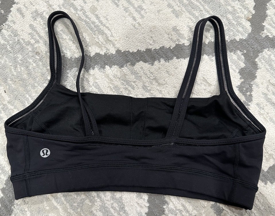 Black lululemon bra size 8 | eBay