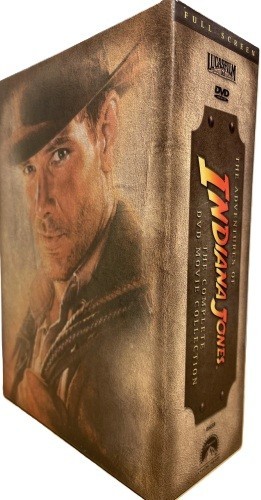 Indiana Jones Boxed Set & Kingdom of the Crystal Skull Harrison Ford ...
