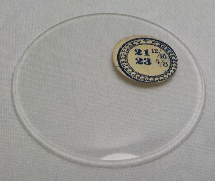 VTF THICK GLASS POCKET WATCH CRYSTAL NEW OLD STOCK 21 12/16 REPLACEMENT ...