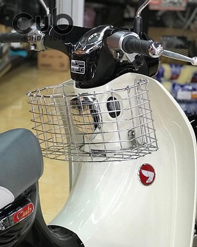 BASKET CHROME LEG SHIELD FAIRING FOR HONDA SUPER CUB C125 YEAR 2018 ...