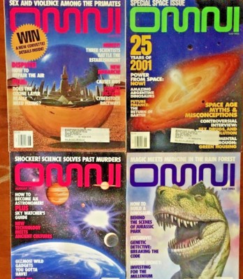 UFO Omni vintage magazine collection 1993 four issues one low price | eBay
