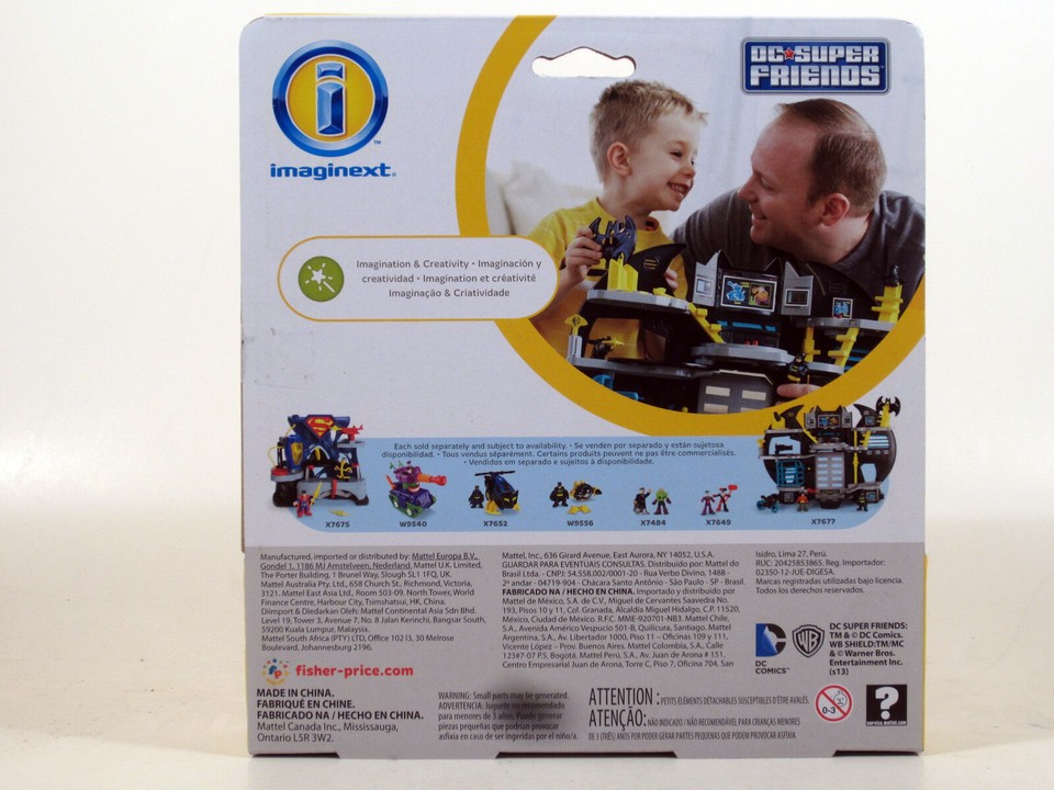 Fisher Price Imaginext DC Super Friends Batman Heroes Villains Bane ...