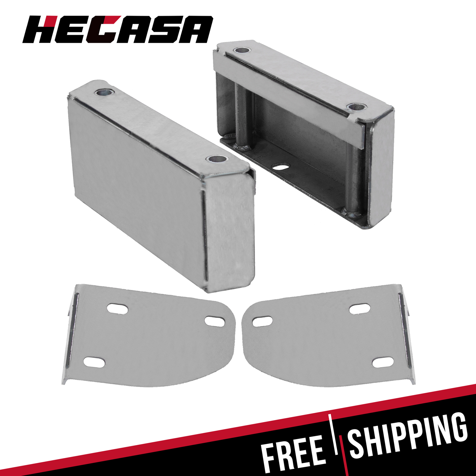 For Ford F100 Crown Vic Steel Front Pair Suspension Swap bracket kit US ...
