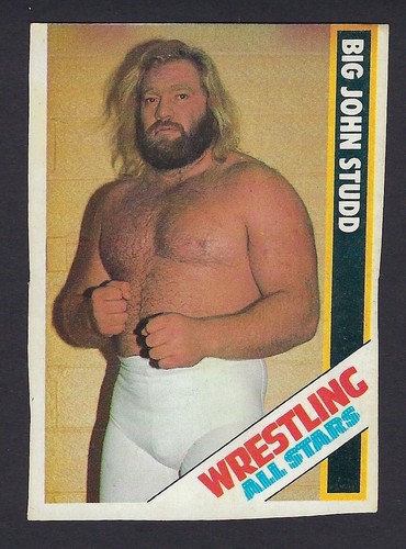 1985 Wrestling All-Stars Magazine - #10 Big John Studd (Hand Cut) | eBay