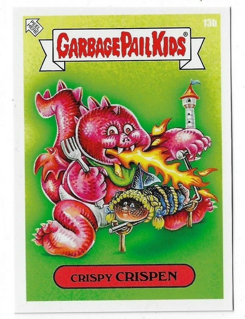 CRISPY CRISPEN GARBAGE PAIL KIDS BIZARRE HOLIDAYS JAN WK 3 CARD 13b PR ...