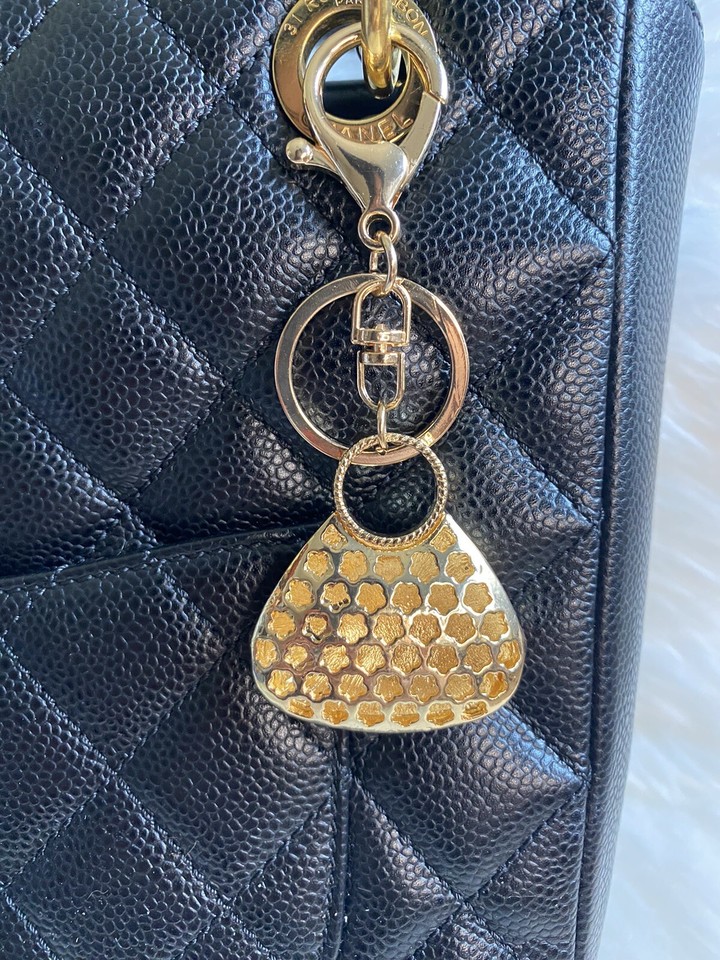 Mini Handbag Bag Charm Keychain Keyring Handbag Pink Crystal Bling ...