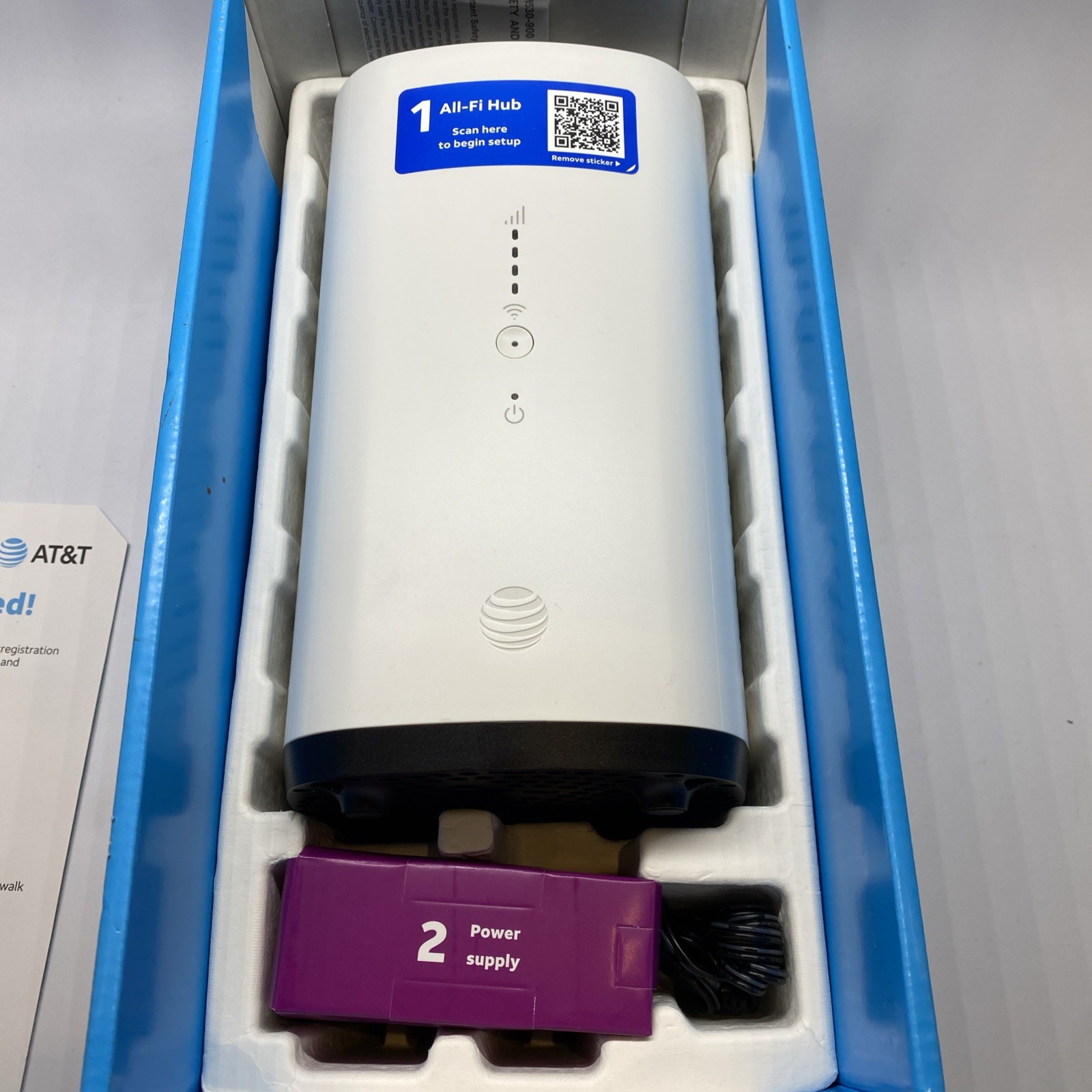 AT&T All-Fi Hub cellular (4G/5G) Wi-Fi gateway BGW530-900 for sale ...
