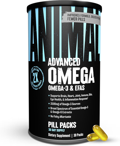 Advanced Omega Essential Fatty Acids - High Potency 3500Mg Omega 3 ...