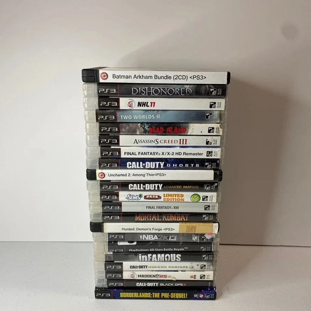 Stack Of Ps3 Games