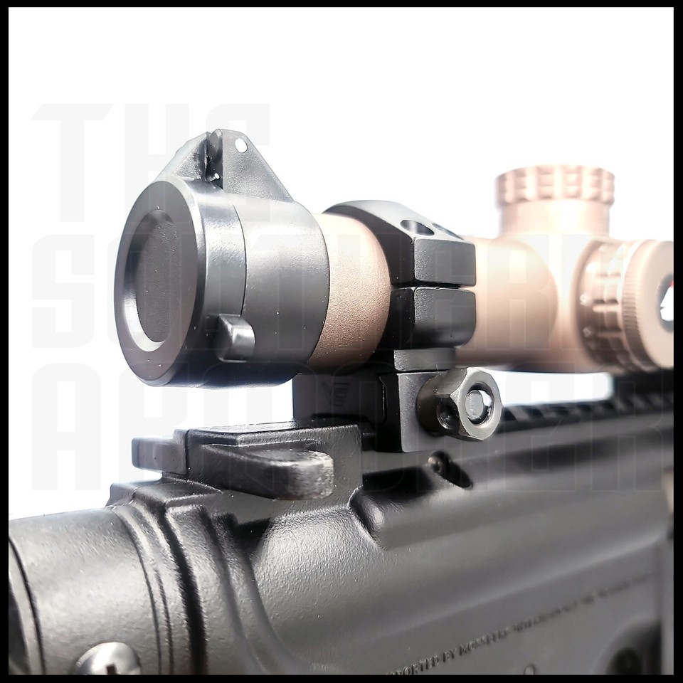 30MM LOW PROFILE SCOPE RINGS FOR PICATINNY WEAVER MOUNT HEAVY DUTY ...