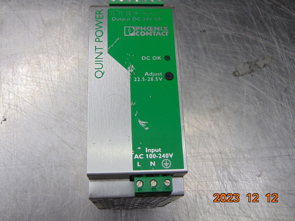 PHOENIX CONTACT QUINT-PS-100-240AC/24DC/5 POWER SUPPLY 2938581 | eBay