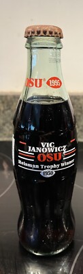 Vic Janowicz OSU Heisman Trophy Winner Collectible Coca Cola Bottle | eBay