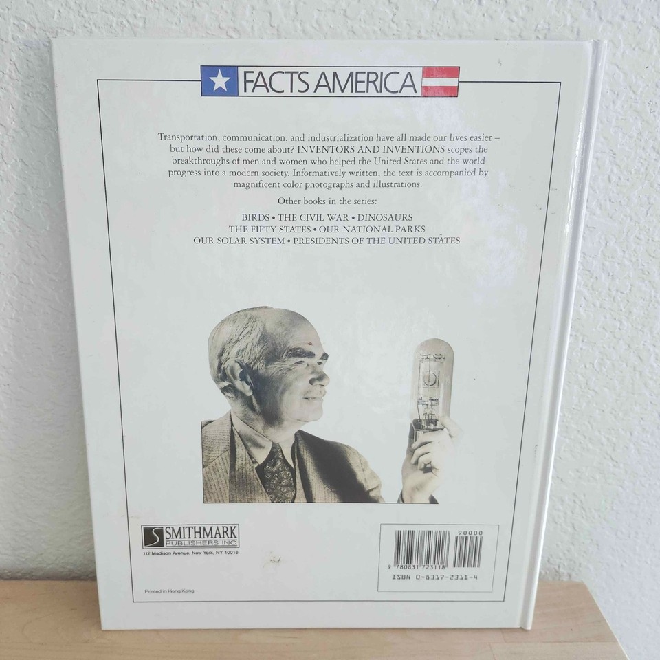 Vintage 1992 INVENTORS AND INVENTIONS (FACTS AMERICA) Michael Jeffries ...