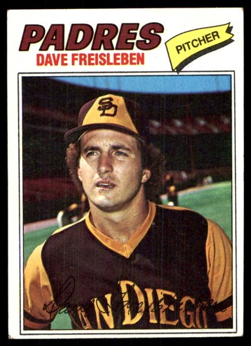 Dave Freisleben 1977 Topps #407 Padres MLB READ FREE SHIPPING ...