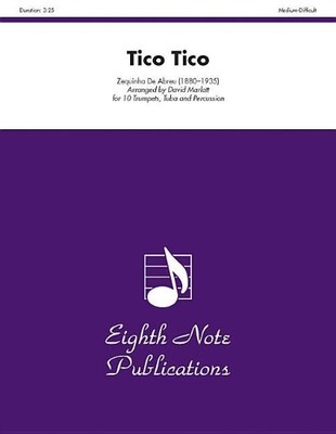 Tico Tico (Sheet Music) 9781554730612| eBay