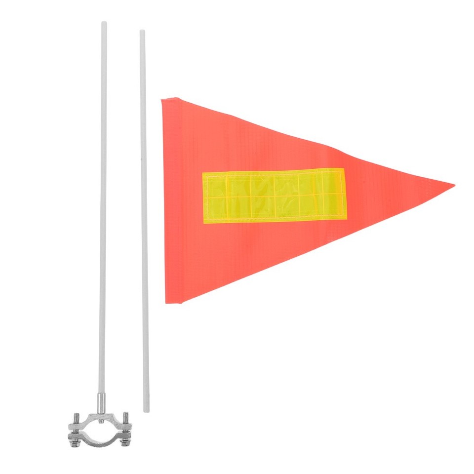 Safety Flag Tape Reflective Flags Bike Pennant Caution for Mobility ...