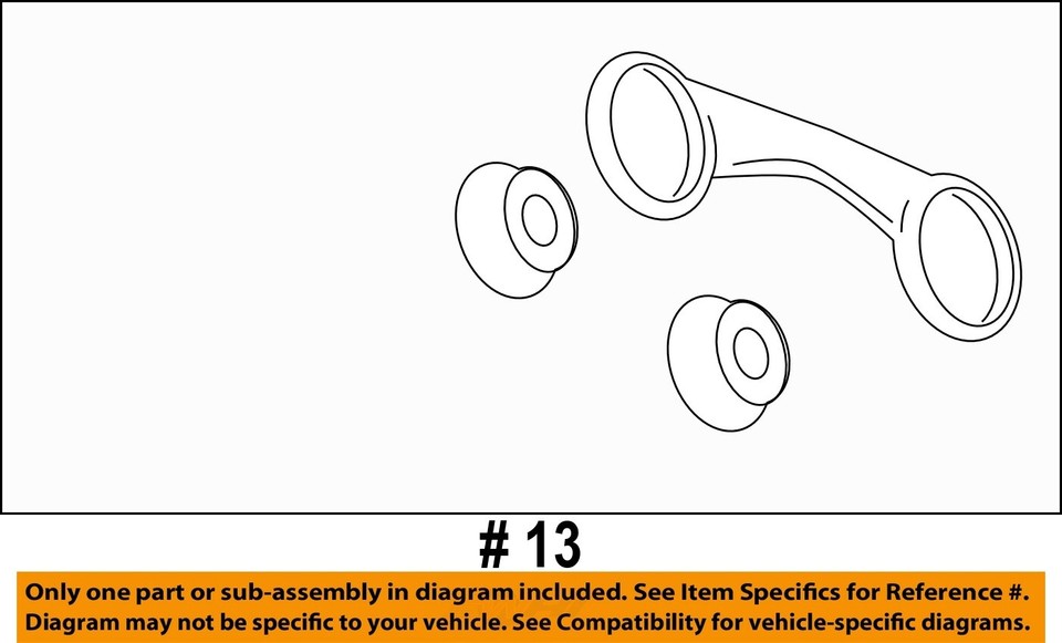 GM OEM 10-20 Impala Exhaust Components-Muffler Pipe Hanger 23380570 | eBay