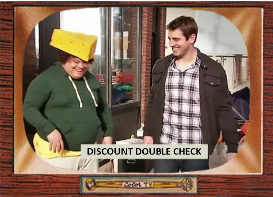 Aaron Rodgers Discount Double Check