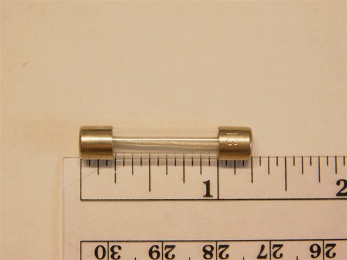 5 Littelfuse 313 Series 3AG 1A Slo-Blo Cartridge Fuses 1/4" x 1 1/4 ...