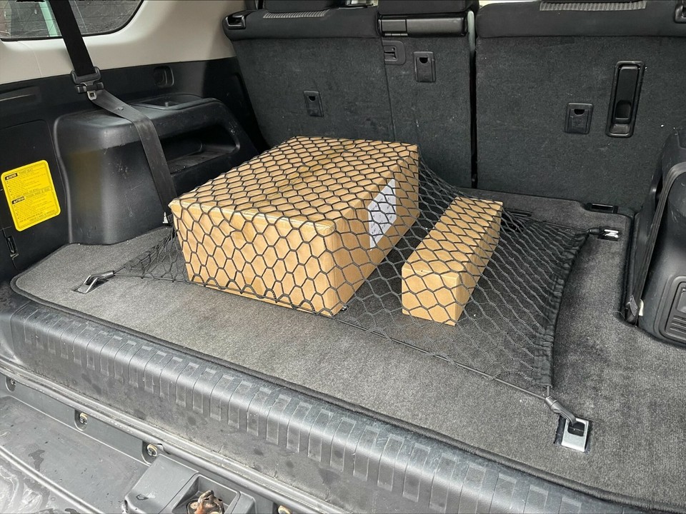 Rear Trunk Floor Style Web Cargo Net for TOYOTA 4RUNNER ONLY 3 ROW 2010 ...