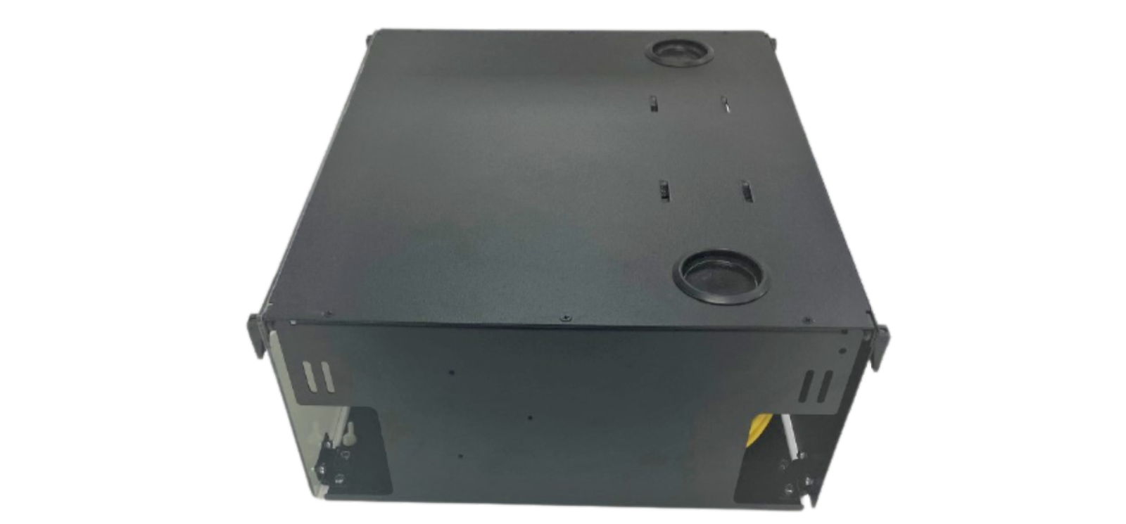 144 Port LCUPC Singlemode 4RU RackMount Fiber Patch Panel Enclosure ...