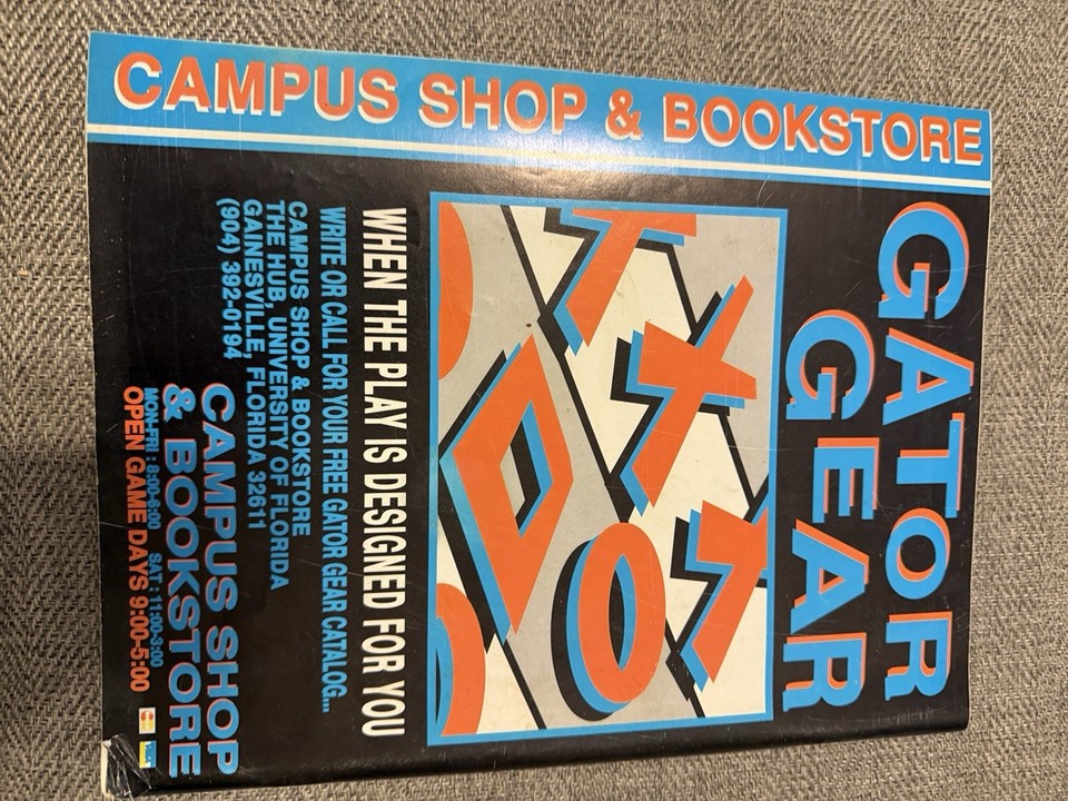 Vintage Georgia Bulldogs Vs Florida Gators 1990 Football Program ...