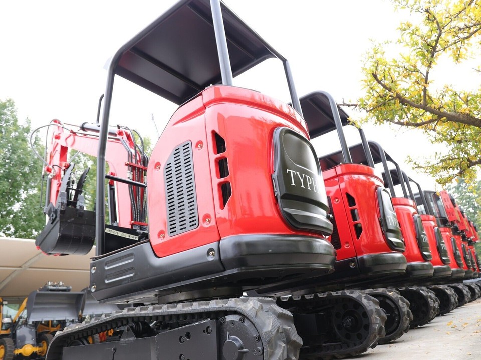 USA 25HP Mini Excavator NEW 2.5 Ton Trench Digger with EPA Diesel ...