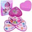 3 Tier Girls Make Up Play Set in Pink Heart Shaped Plastic Case Kids ...