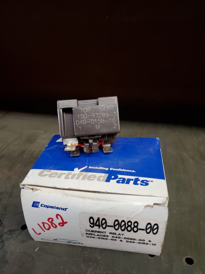 Copeland 940-0088-00 Compressor Current Relay Kit - NOS | eBay