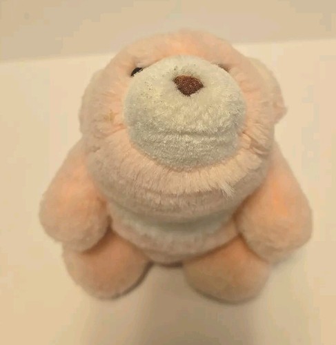 VGN 1980 Gund Pastel Pink Snuffles Bear Stuffed Animal Toy Plush Lovey ...