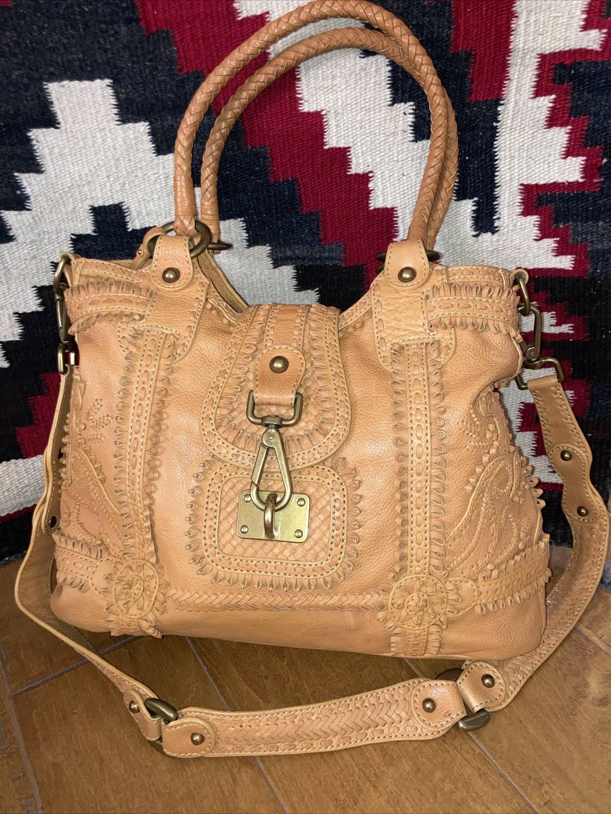 Lockheart Leather Convertible Shoulder Bag Purse Crossbody | eBay