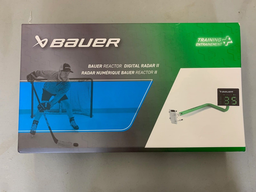Bauer Reactor Digital Radar Gun II | Baseball Hockey Speed Clock Training Aid | eBay