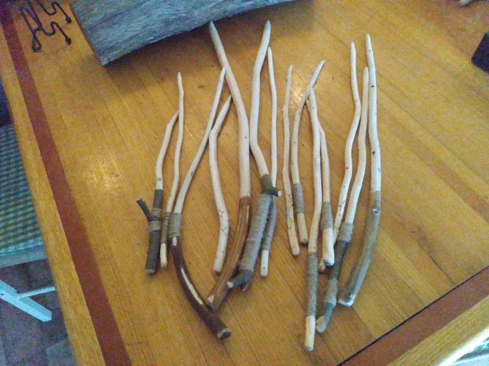 14 Handmade Magic Wands made from Eastern Hemlock Tree Wood Branches | eBay