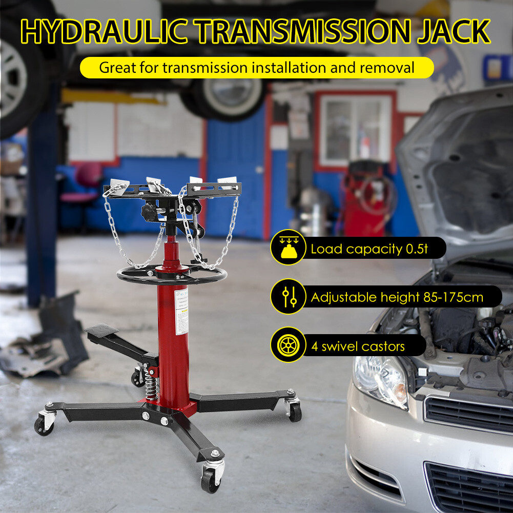 Hydraulic Transmission Jack 0.5T Heavy Duty Gearbox Auto Part Lifter ...