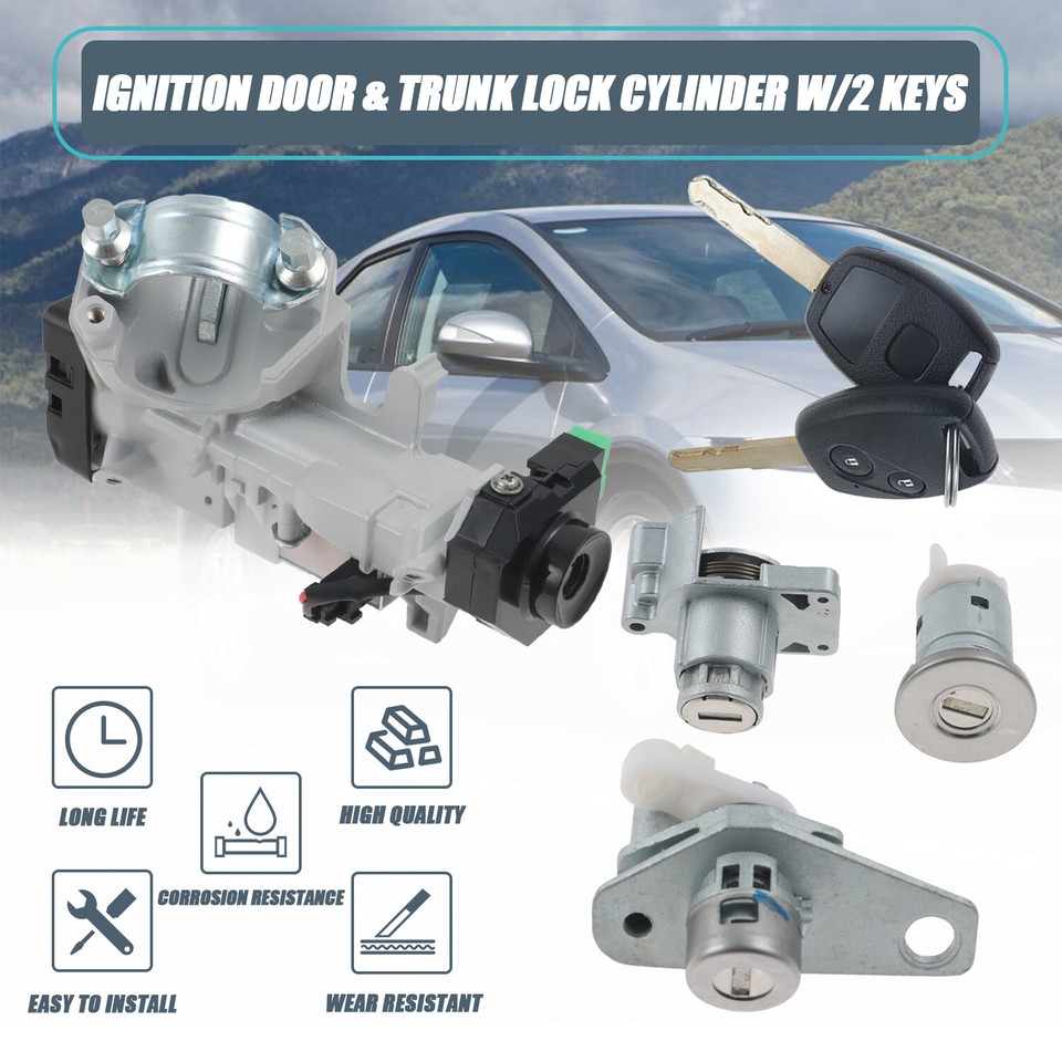 Ignition Door & Tailgate Lock Cylinder Switch W/2 Keys for 2006-2011 ...