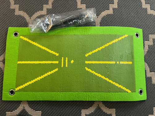 Golf Hitting Mat, Sequin Training Swing Mat | eBay