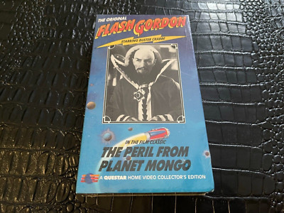 Peril From Planet Mongo FLASH GORDON - BUSTER CRABBE VHS TAPE - SEALED ...