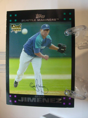 2007 Topps Baseball Card #638 Cesar Jimenez RC (92791) | eBay