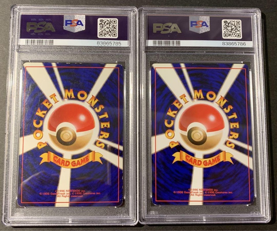 Psa Serial Number Old Back First Edition Kaen Charizard Blastoise Set ...