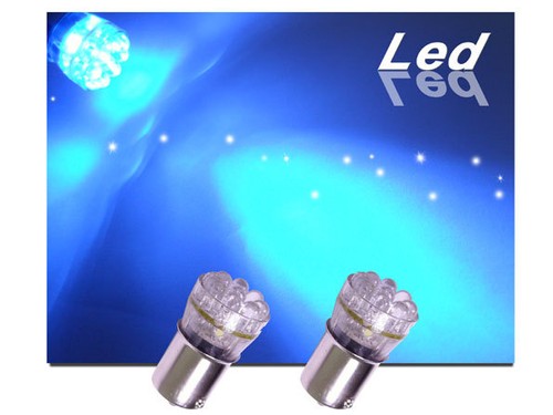 GP THUNDER G18 1157 68 BA15D Blue 19 LED Light Bulbs 12V Dual Filament ...