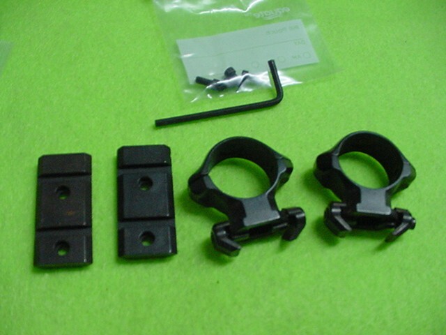 Winchester 88 & 100 Scope Mount Warne Base Set & High 1" Rings & Sako ...