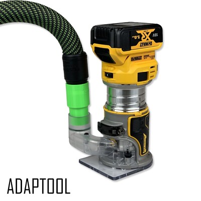 Dewalt DCW600 DWP611 Trimmer Base Hose Adaptor Adapter to Festool ...