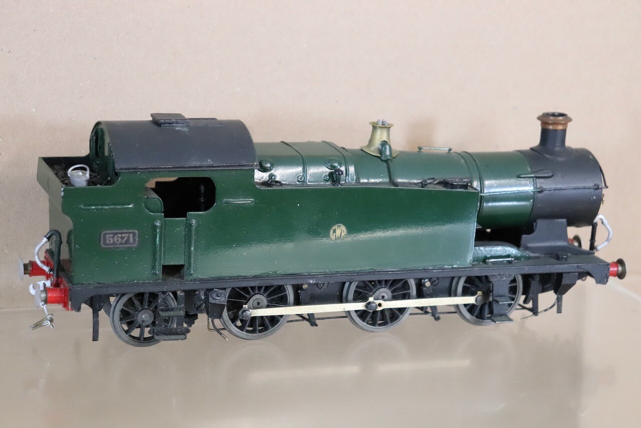 KIT BUILT O GAUGE GW GWR 0-6-2 CLASS 56XX TANK LOCOMOTIVE 5671 nv | eBay UK