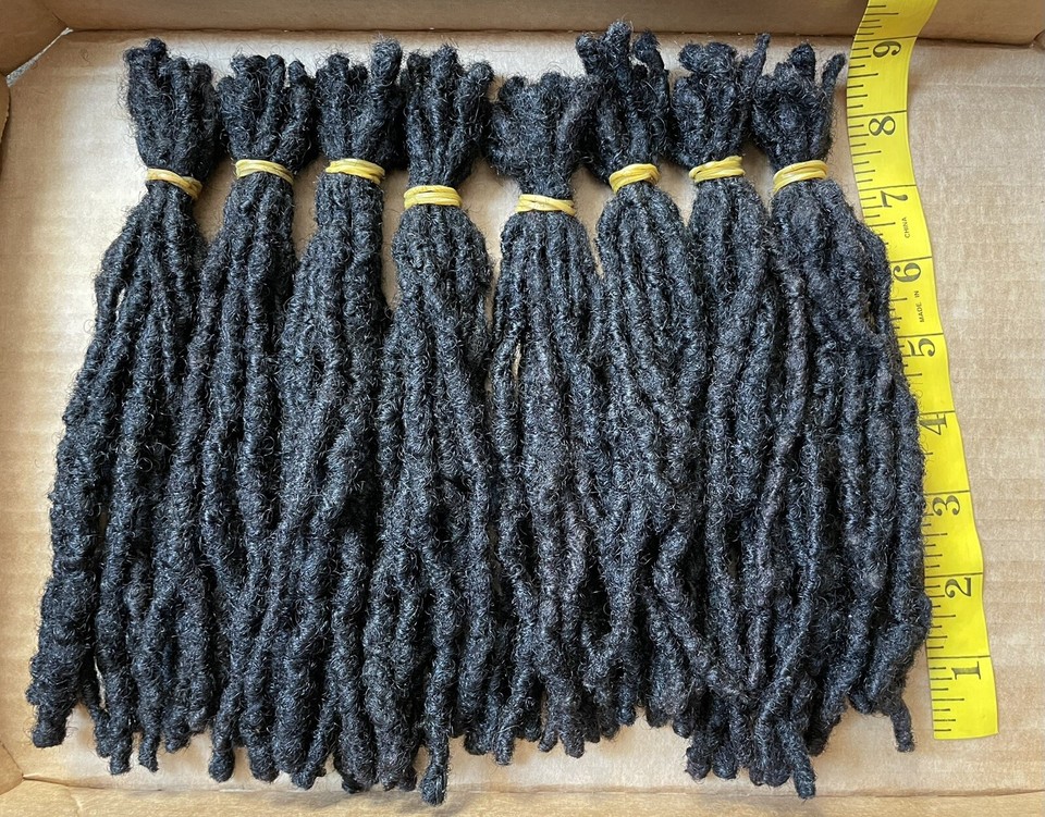100% Naturally Grown Human Hair DreadLocks 80 strands. | eBay