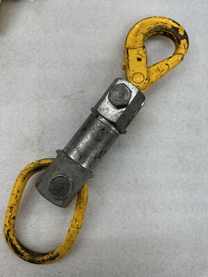 Cable / Line Pulling Swivel Connector for 3000 lb. with Safety Hook ...